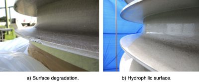 Applying RTV Silicone to Restore Degraded Polymeric Housings