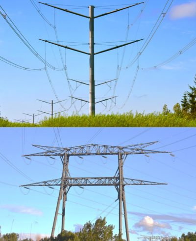 Power Line Structures Worth Admiring