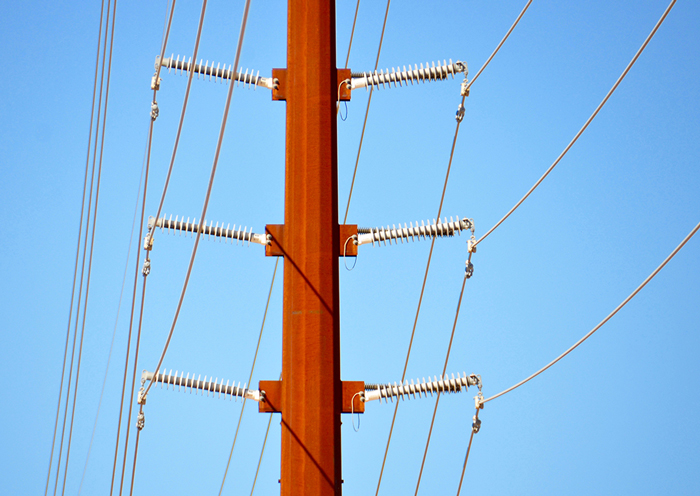 Combined Load Limitations of Composite Line Posts