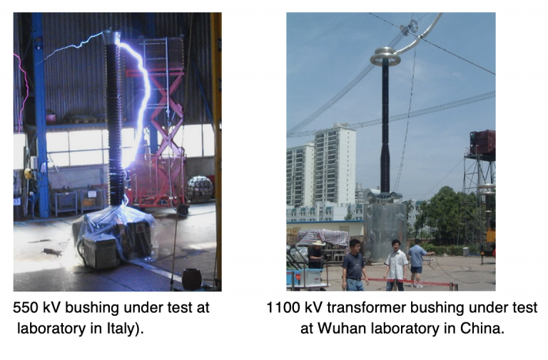 Alternatives for External Insulation in EHV & UHV Bushings